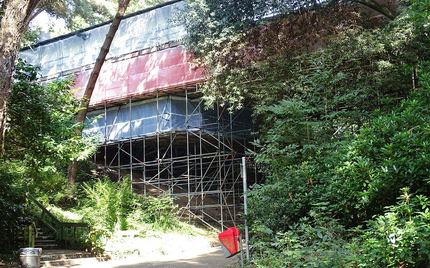 Bournemouth Scaffolding Ltd - Middle Chine – Restoration Scaffolding